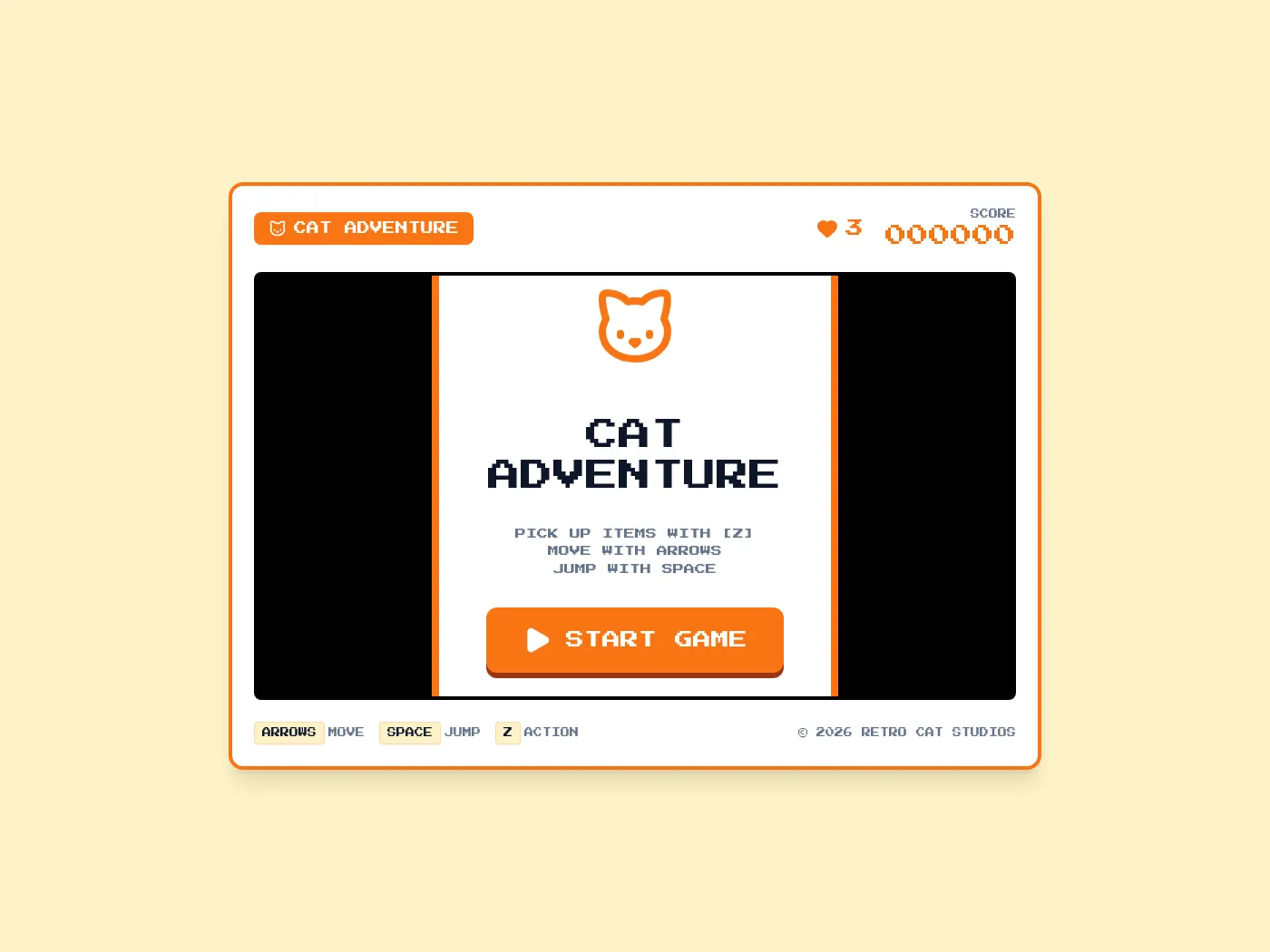 Cat Platformer Adventure