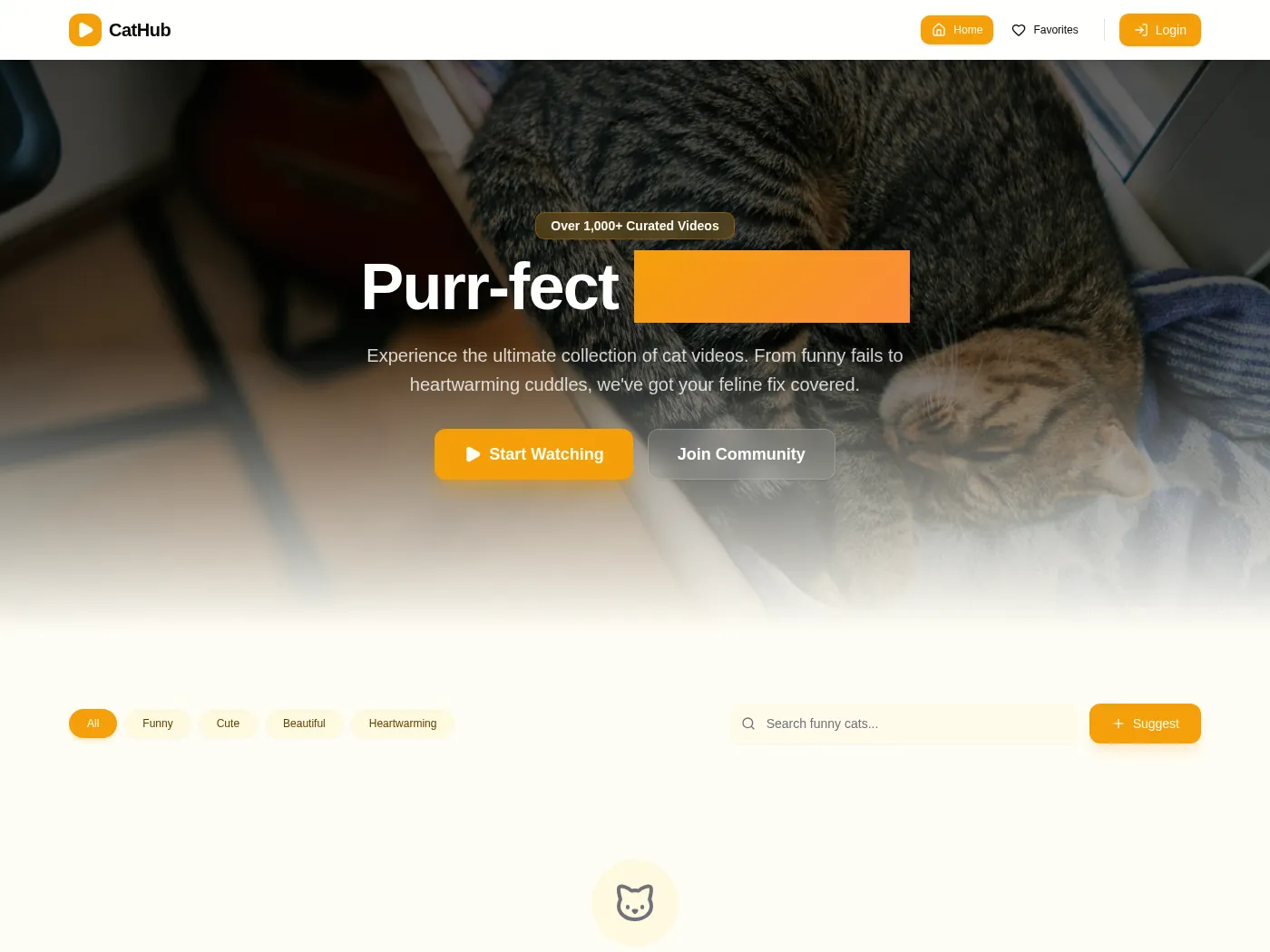 Cat Video Hub
