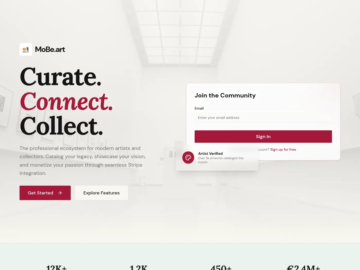 CatalogIt Art Portfolio & Marketplace