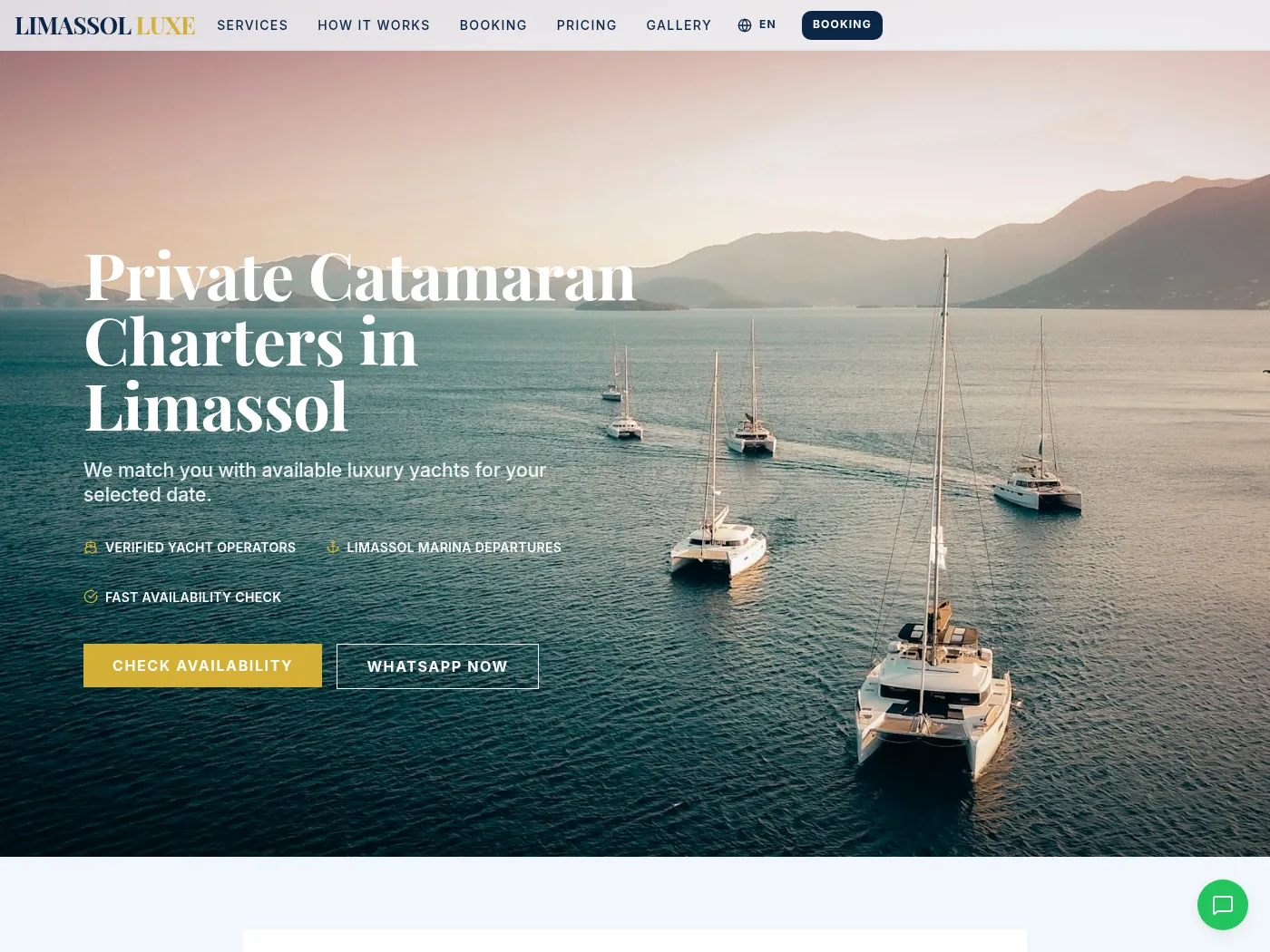 Limassol Catamaran Luxe
