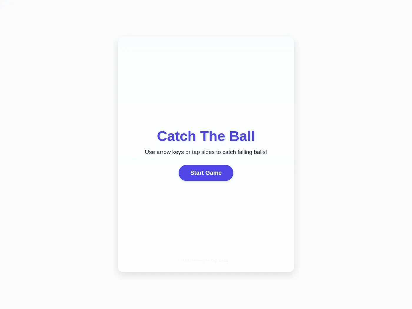 Catch The Ball Game