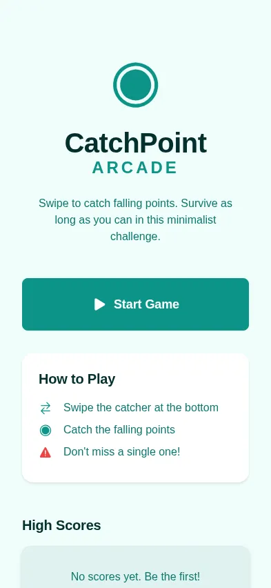 CatchPoint Arcade