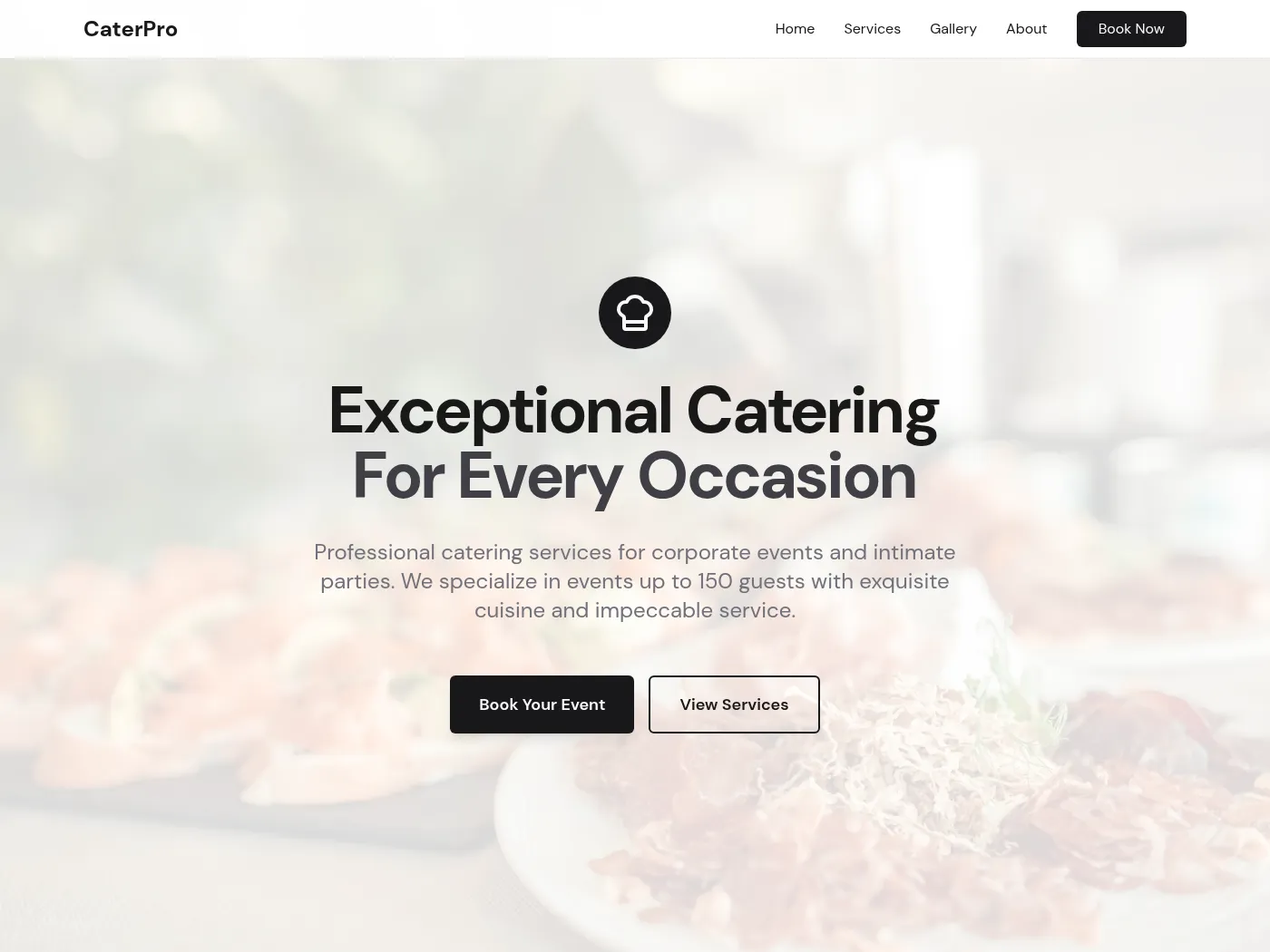 CaterPro Events Site