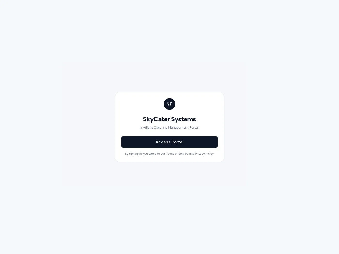 CateringOps Manager