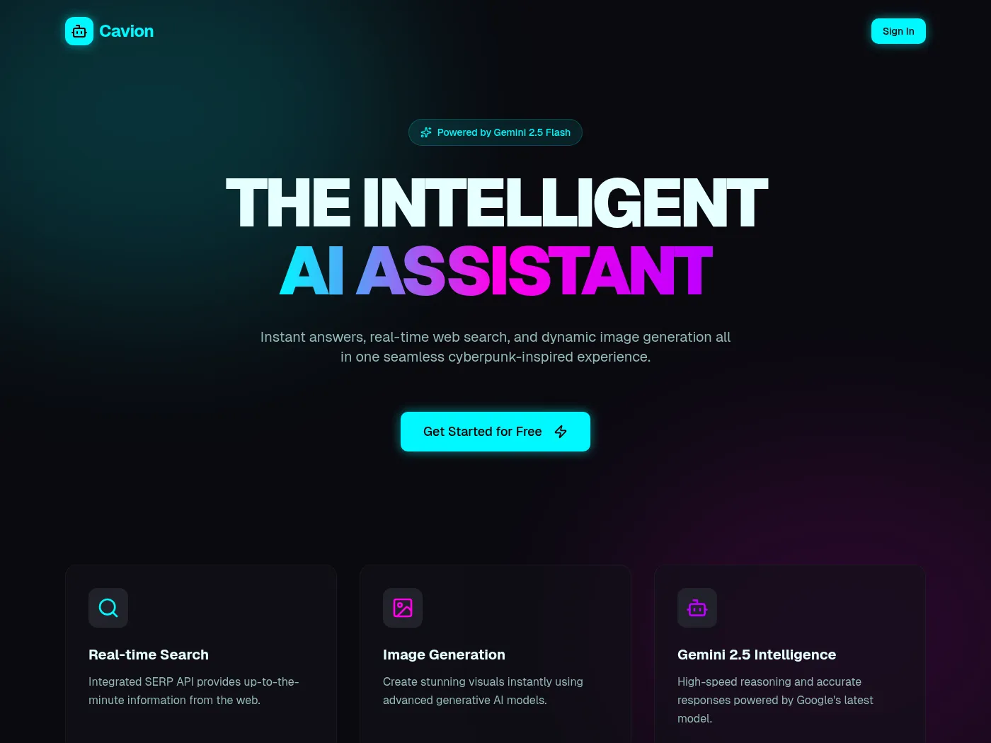 Cavion AI Assistant