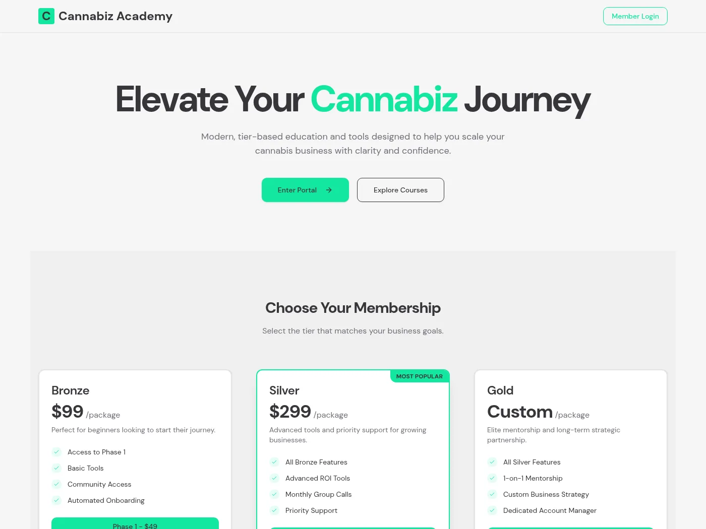 CBA Member Portal