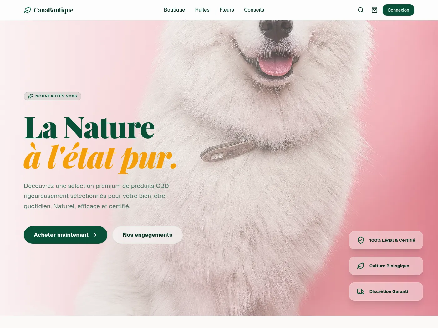 CBD Shop E-Commerce
