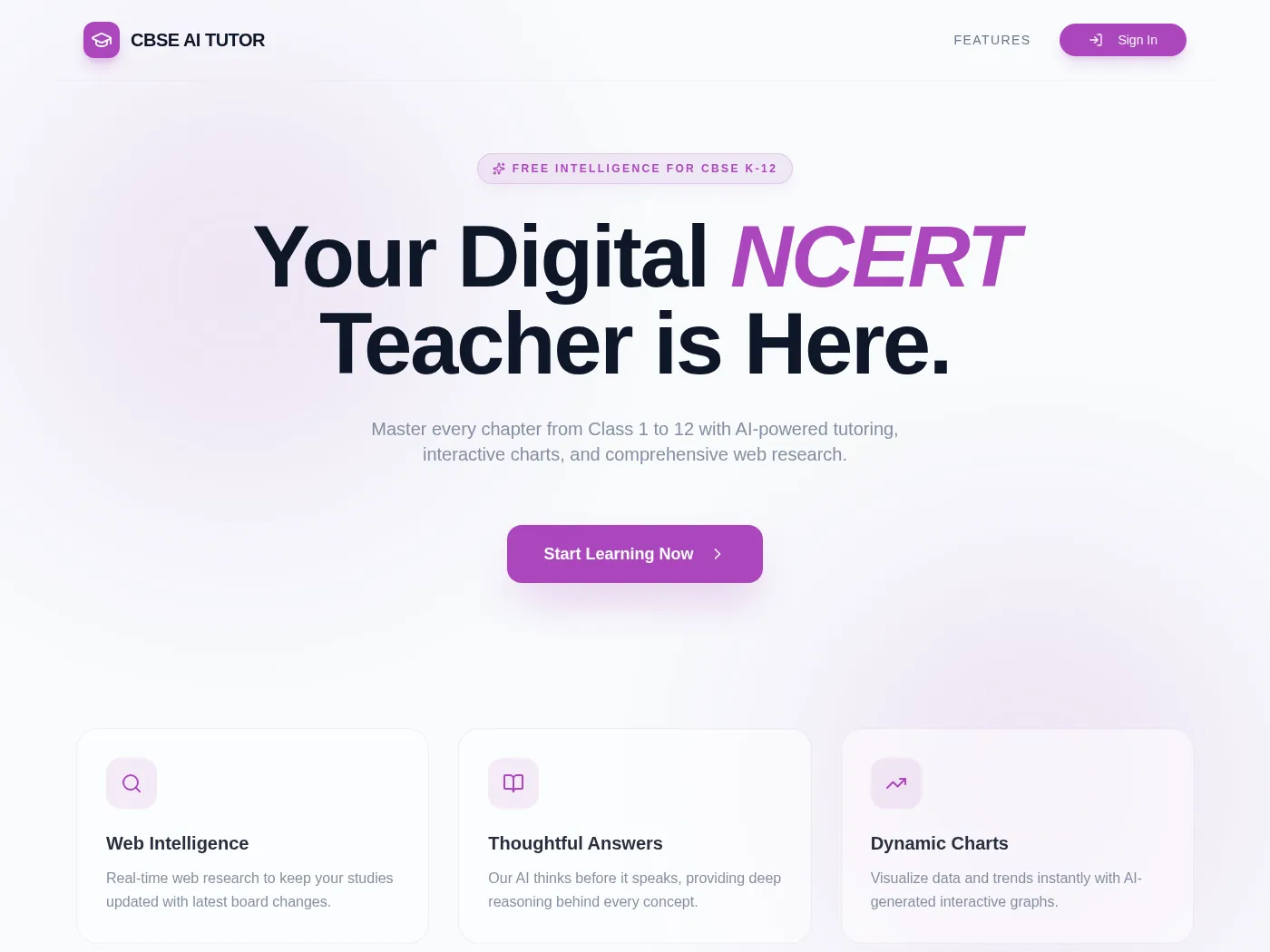 CBSE AI Tutor