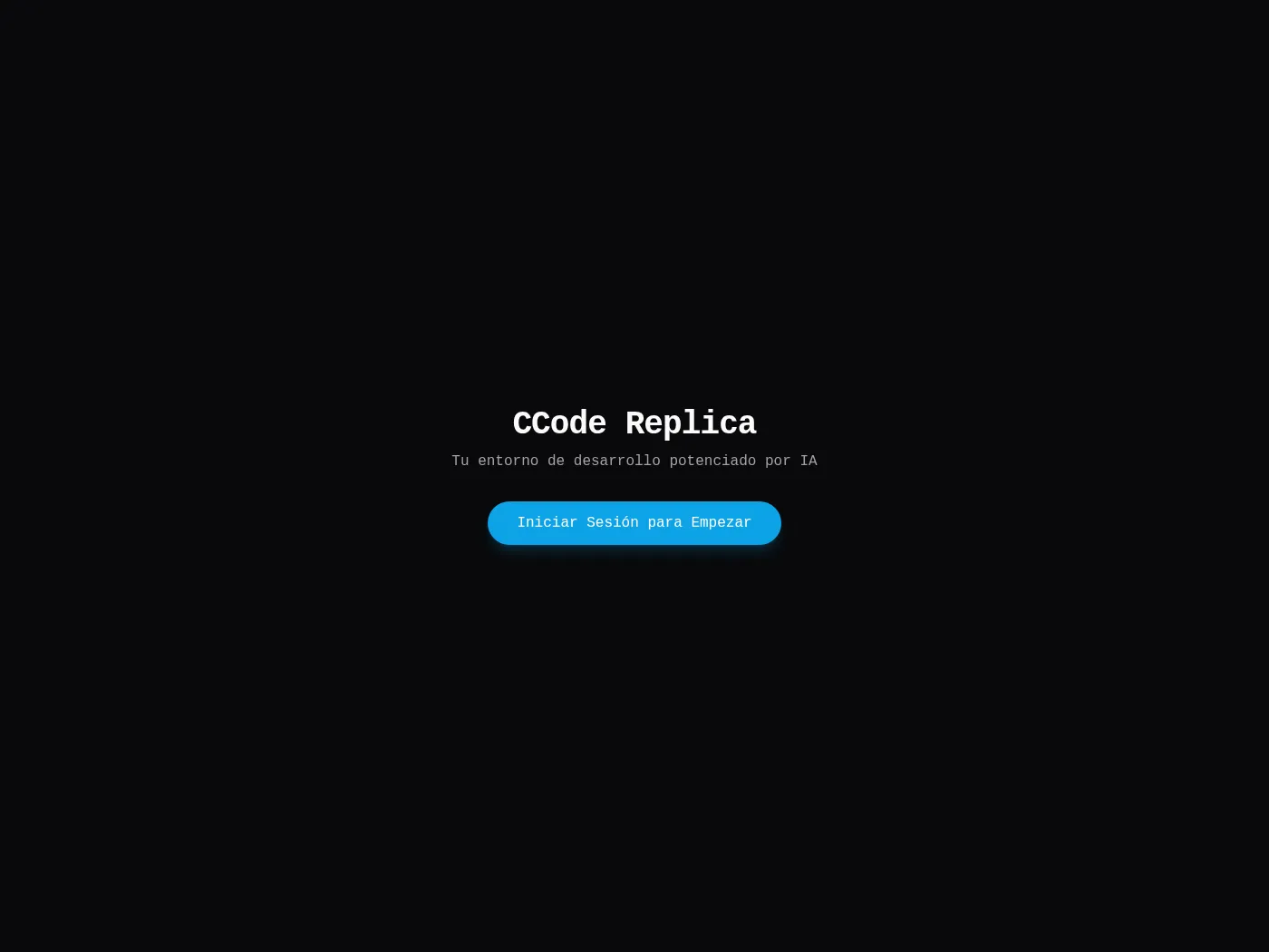 CCaloud Code AI Replica