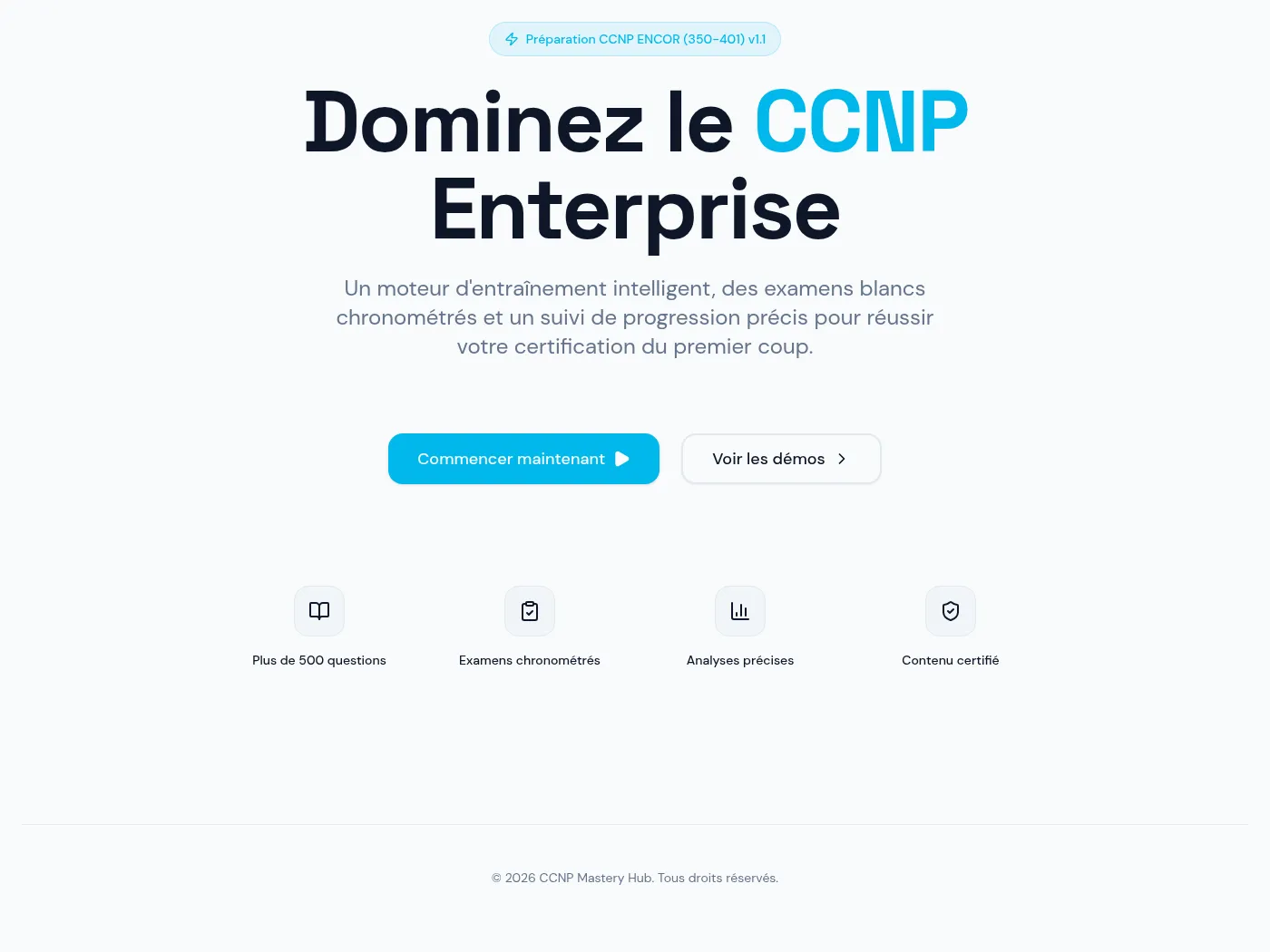 CCNP Practice Hub