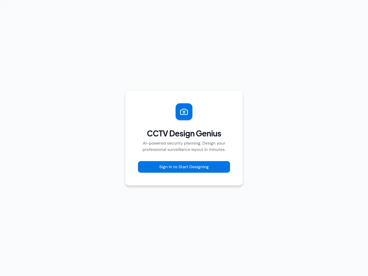 CCTV Design Genius