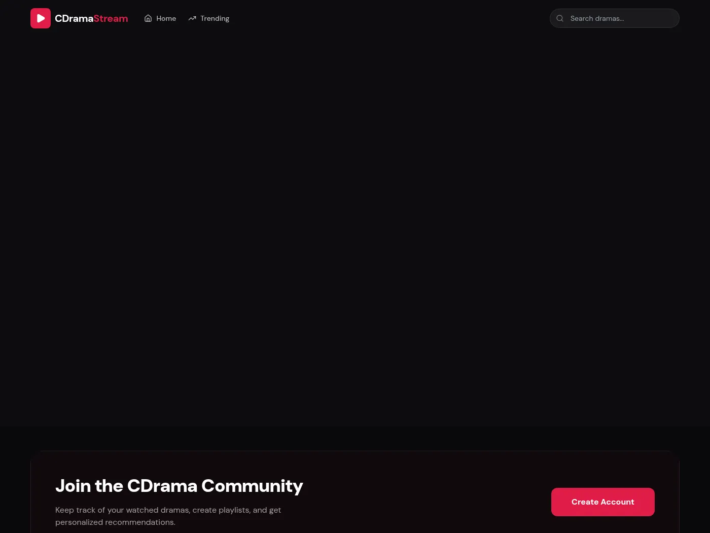 CDrama Stream Hub