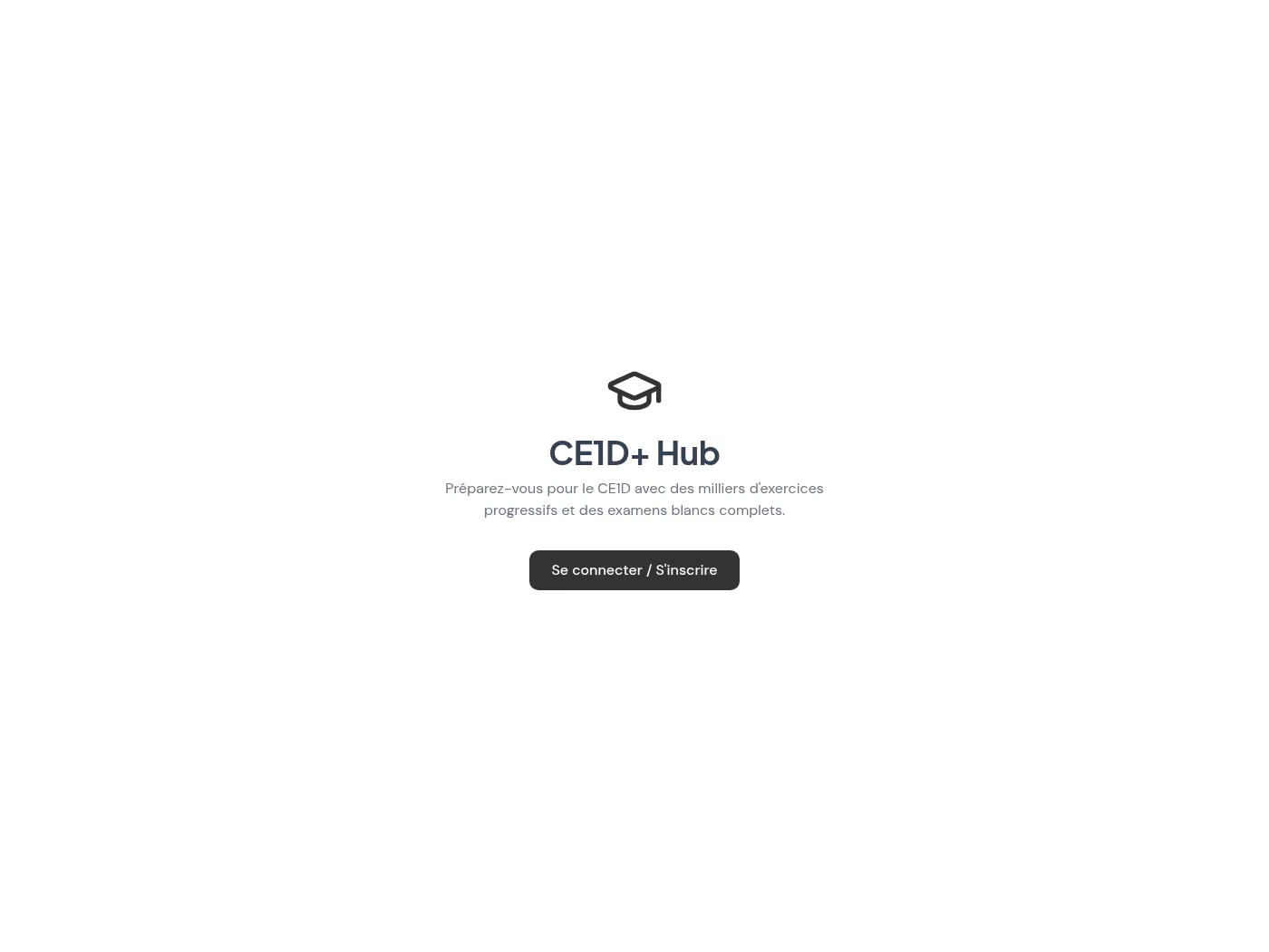 Exercices CE1D+ Hub