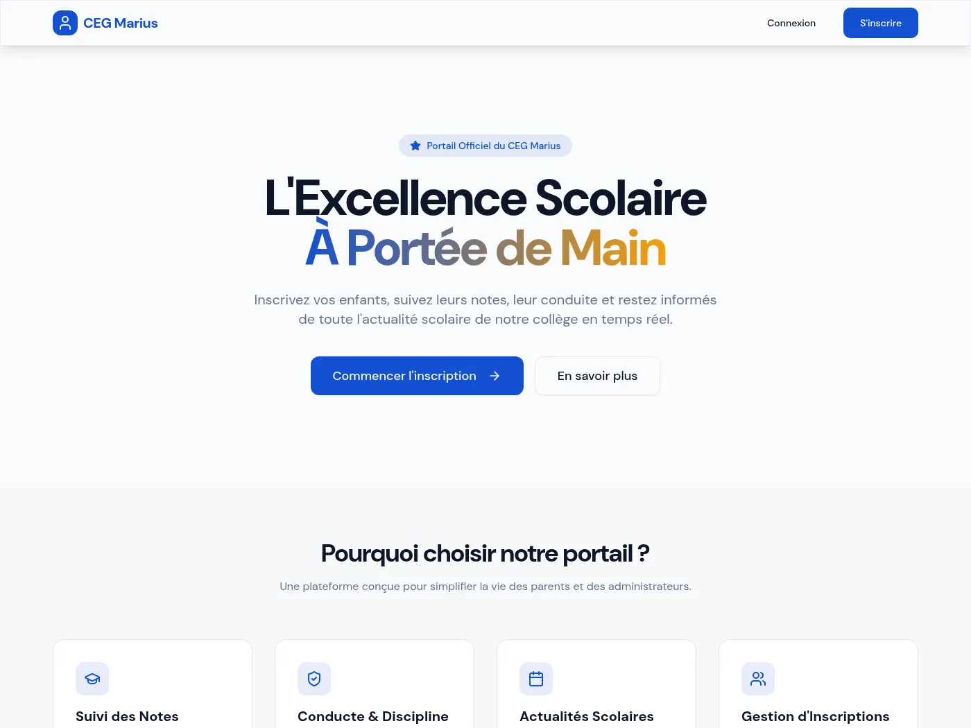 CEG Marius Parent Portal