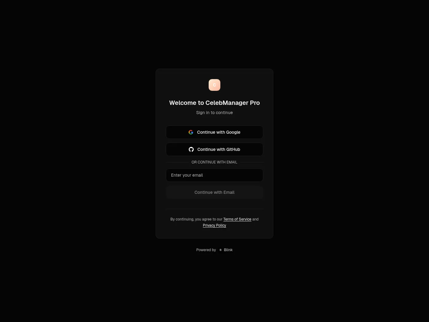 CelebManager Pro