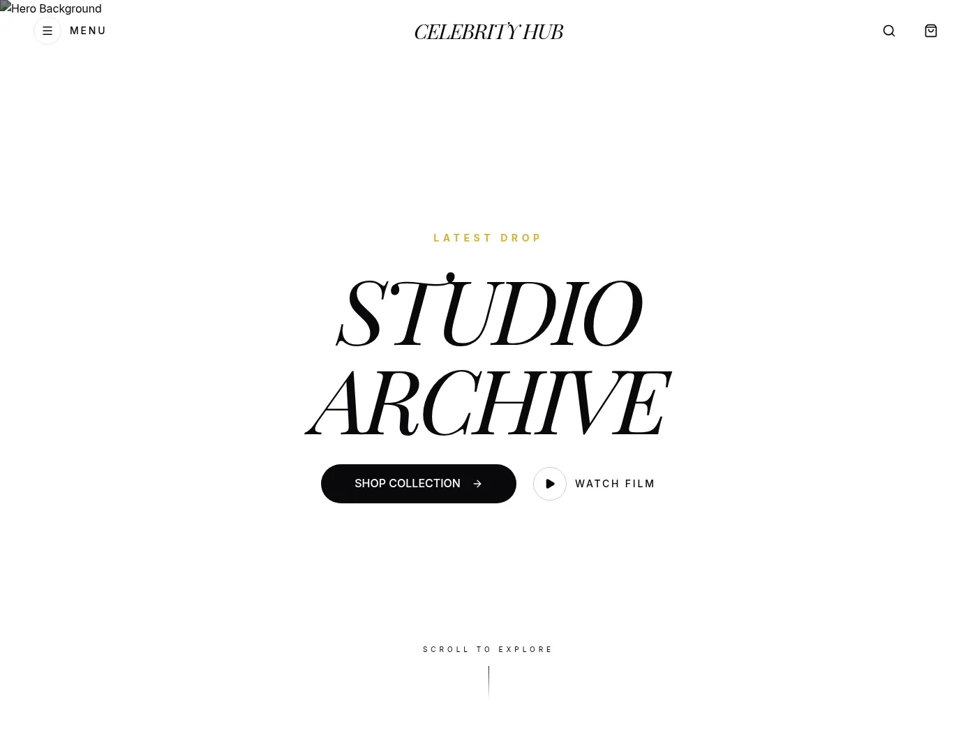 Celebrity Merch Hub