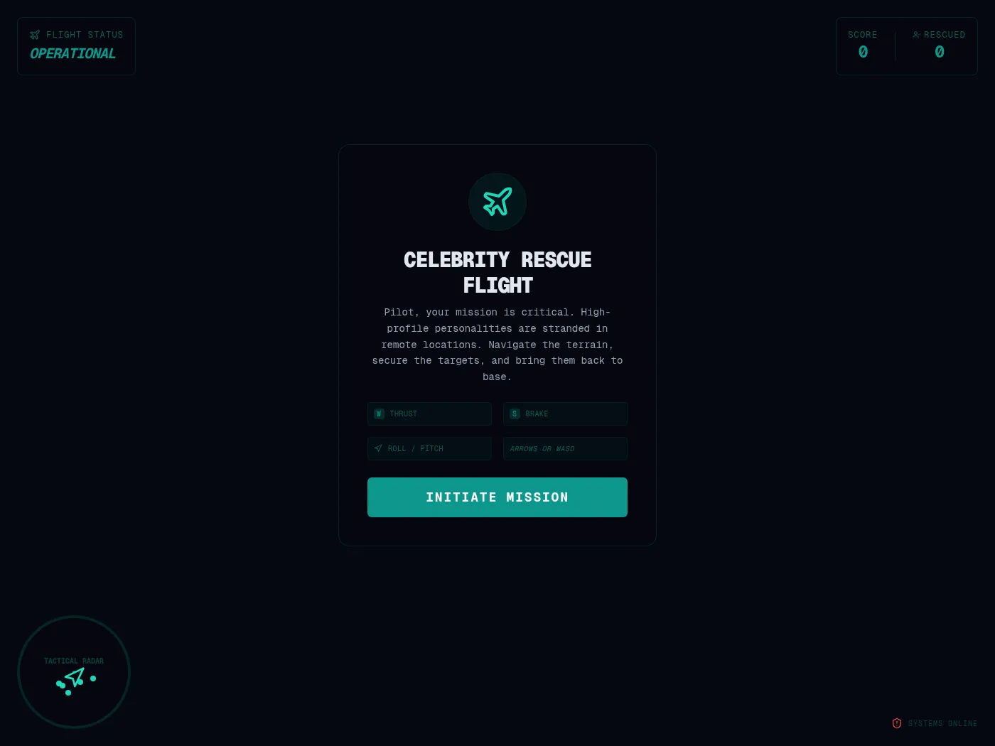 Celebrity Rescue Flight