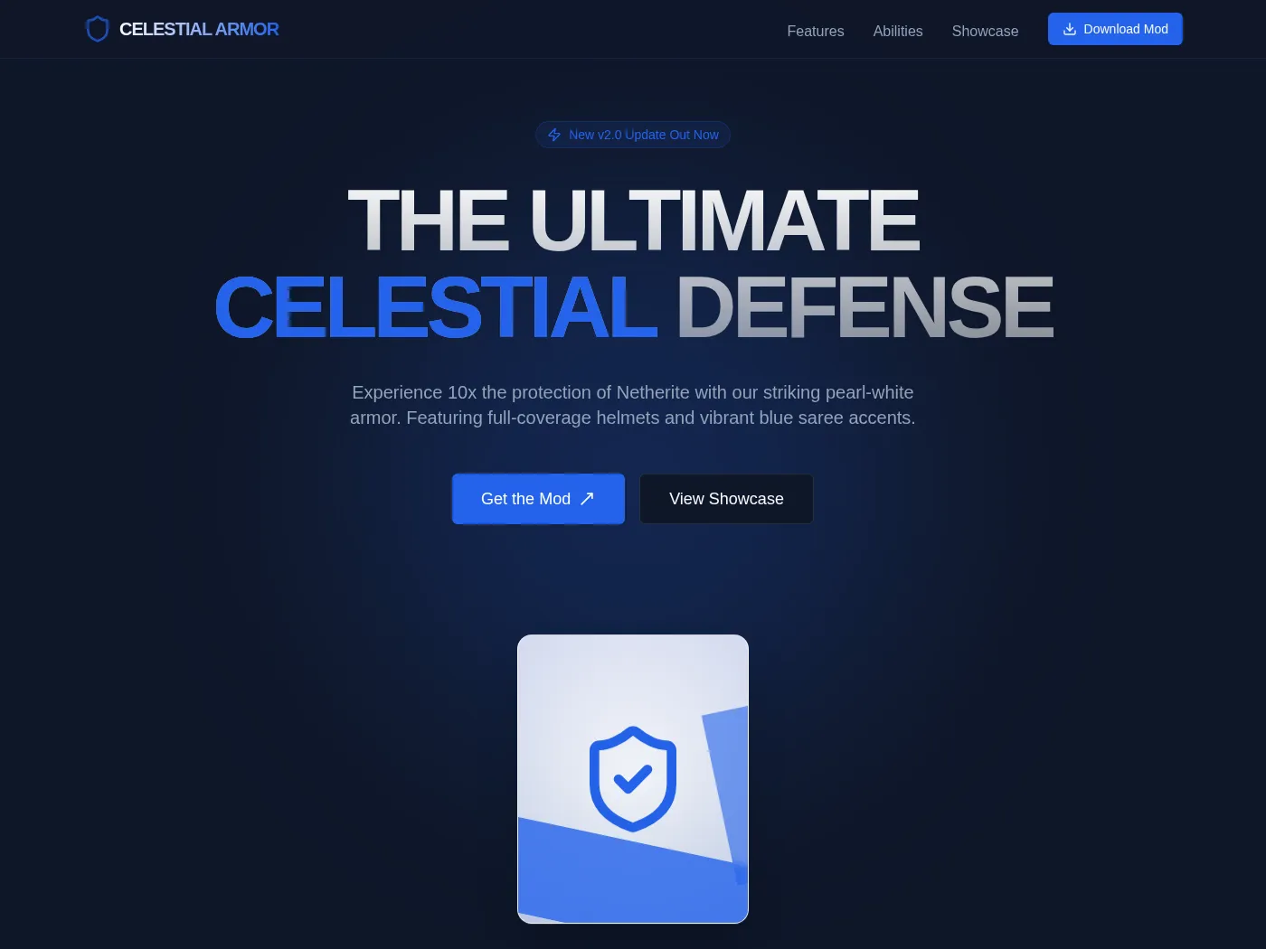 Celestial Armor Mod