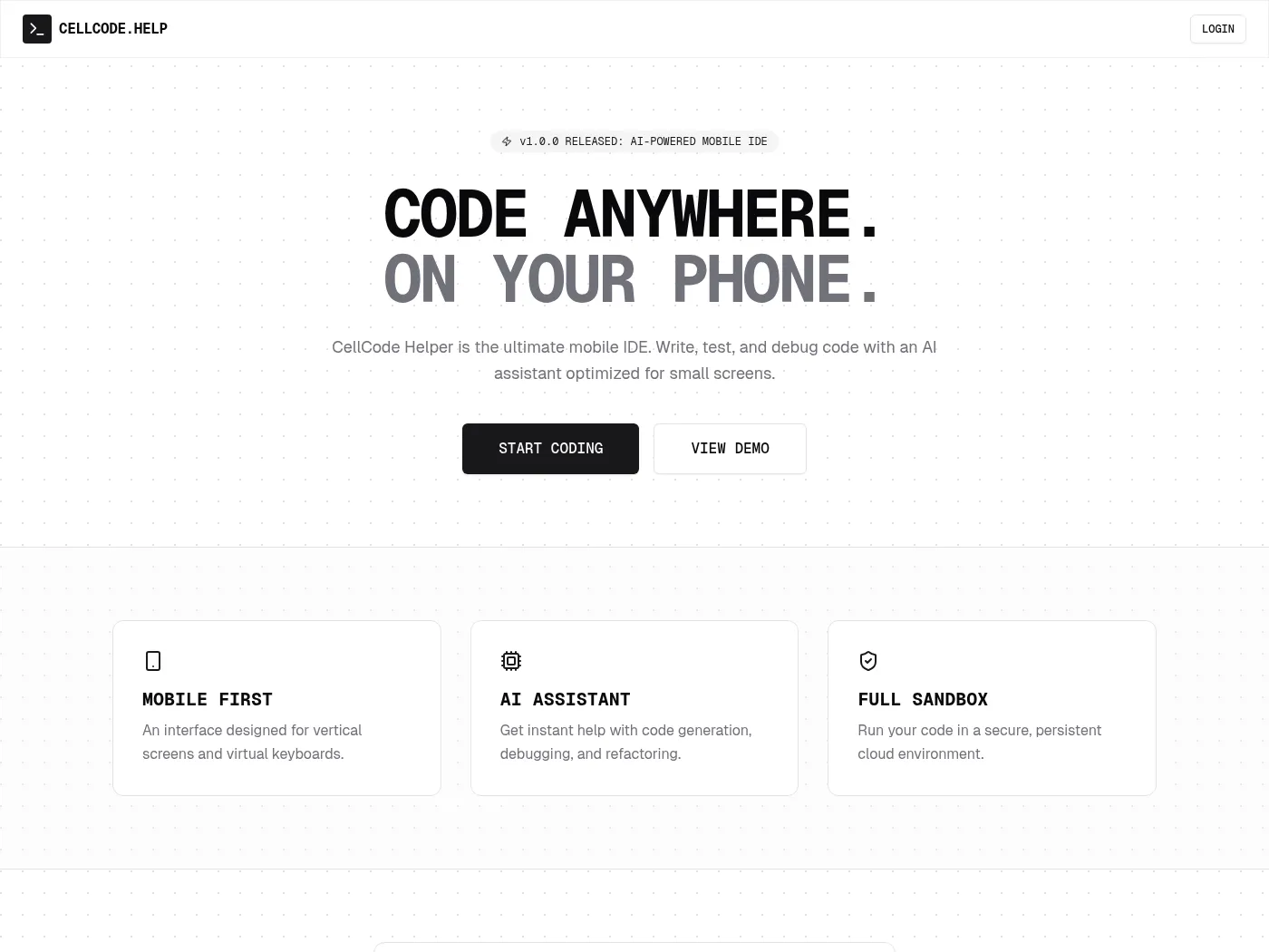 CellCode Helper