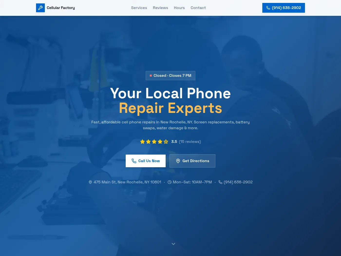 Cellular Factory Website