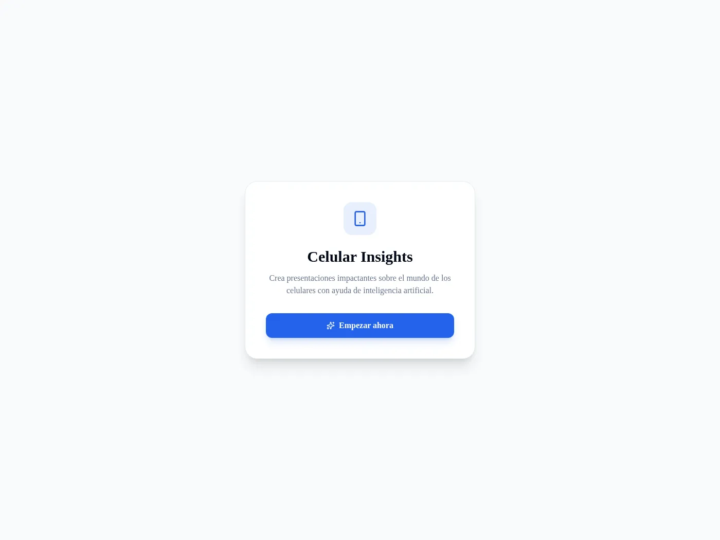Celular Insights Presentation