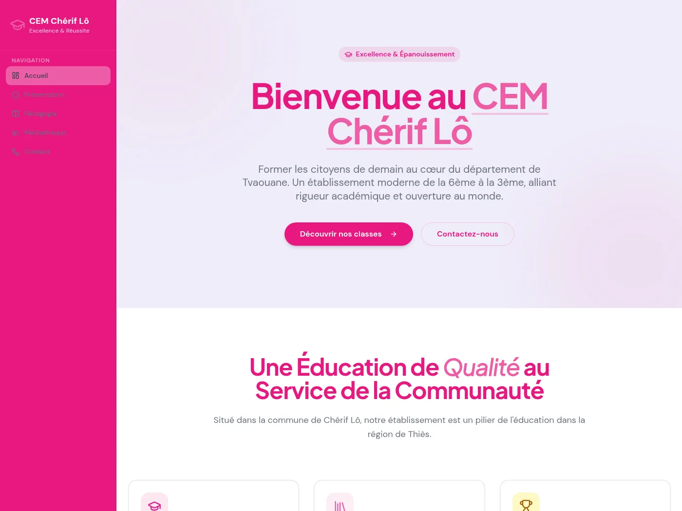Cem Chérif Lô Web