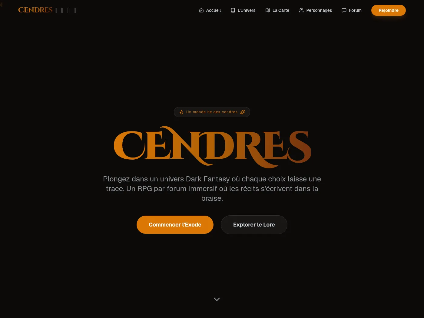 Cendres RPG Showcase