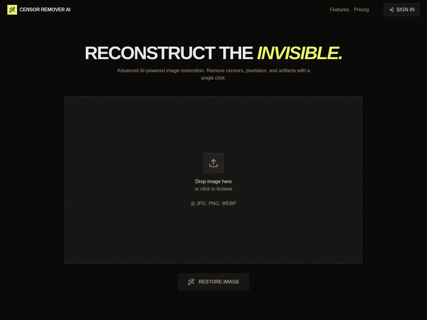 Censor Remover AI