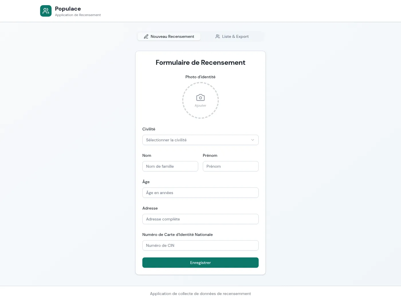 Populace Census App