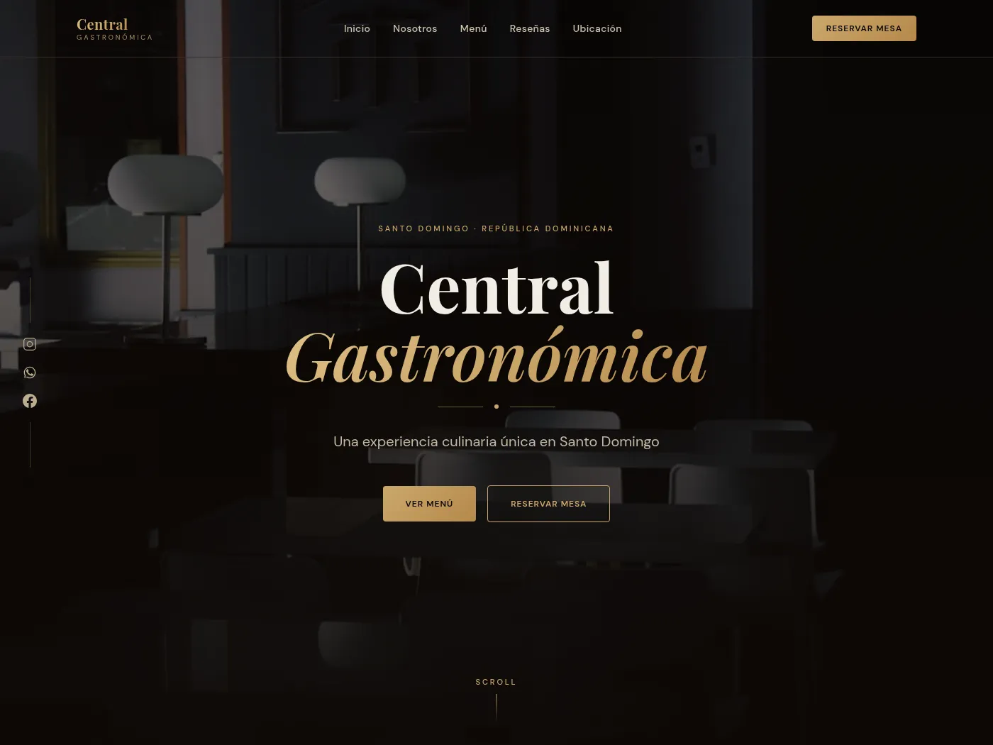 Central Gastronómica Web