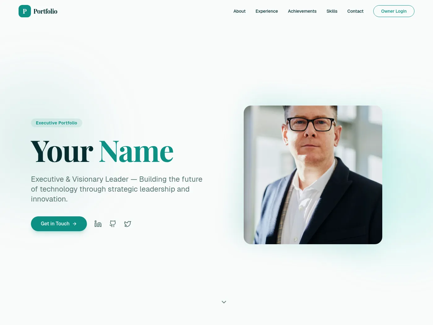 CEO Personal Portfolio