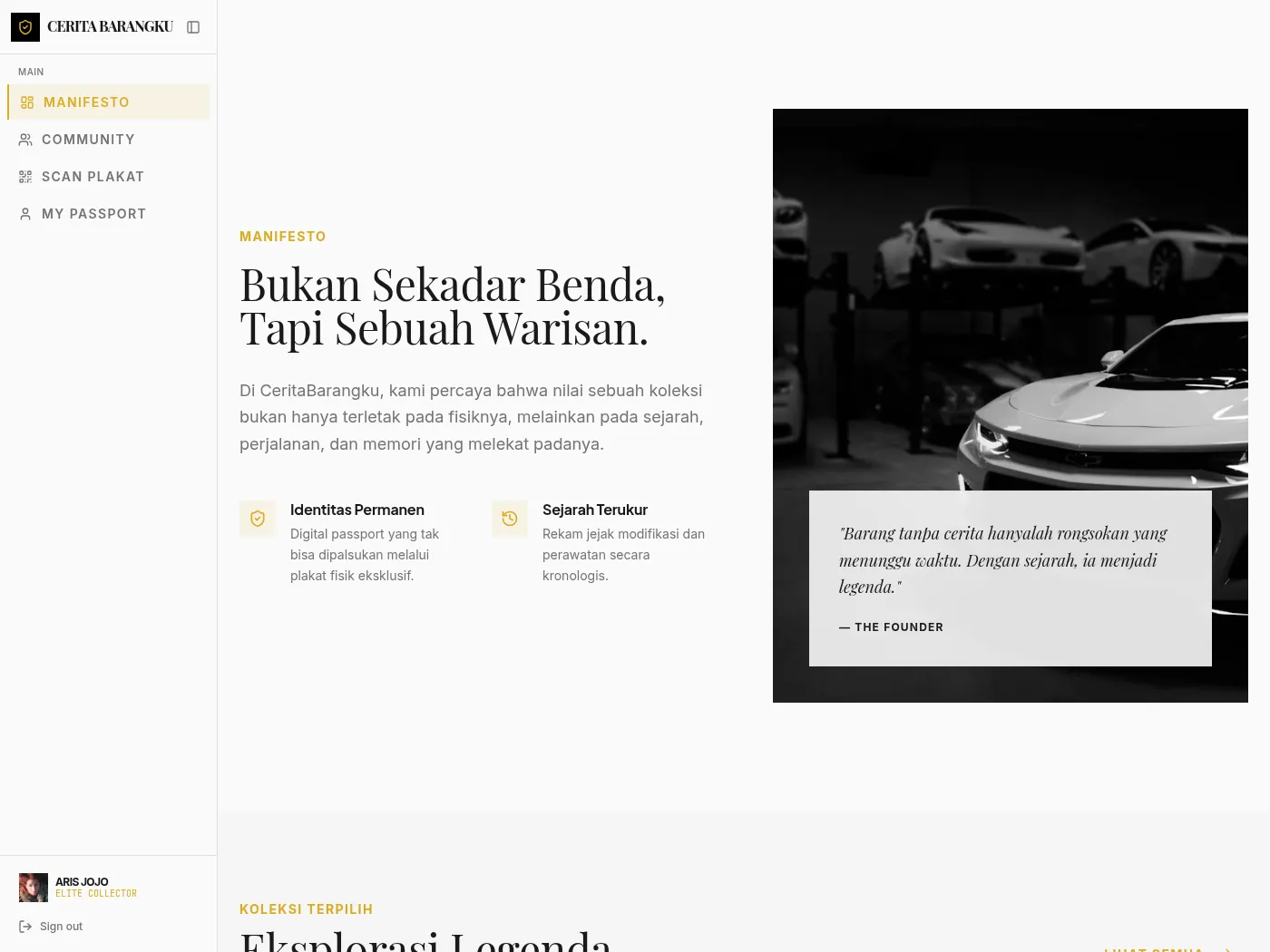 Cerita Barangku