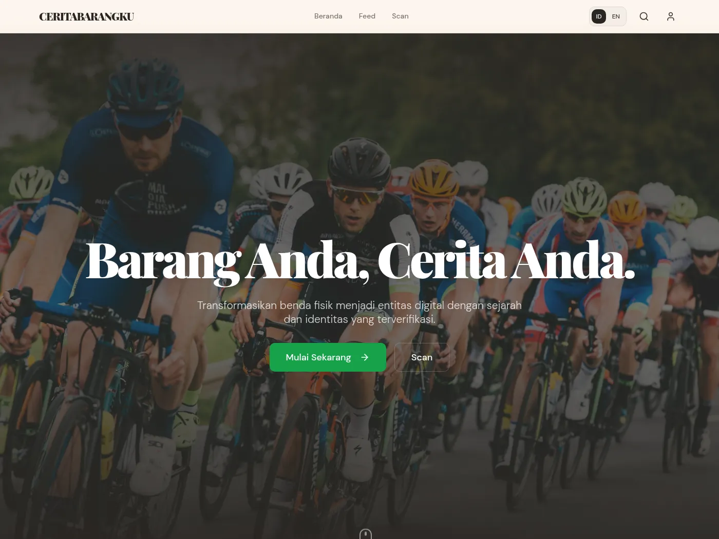 CeritaBarangku Digital Provenance