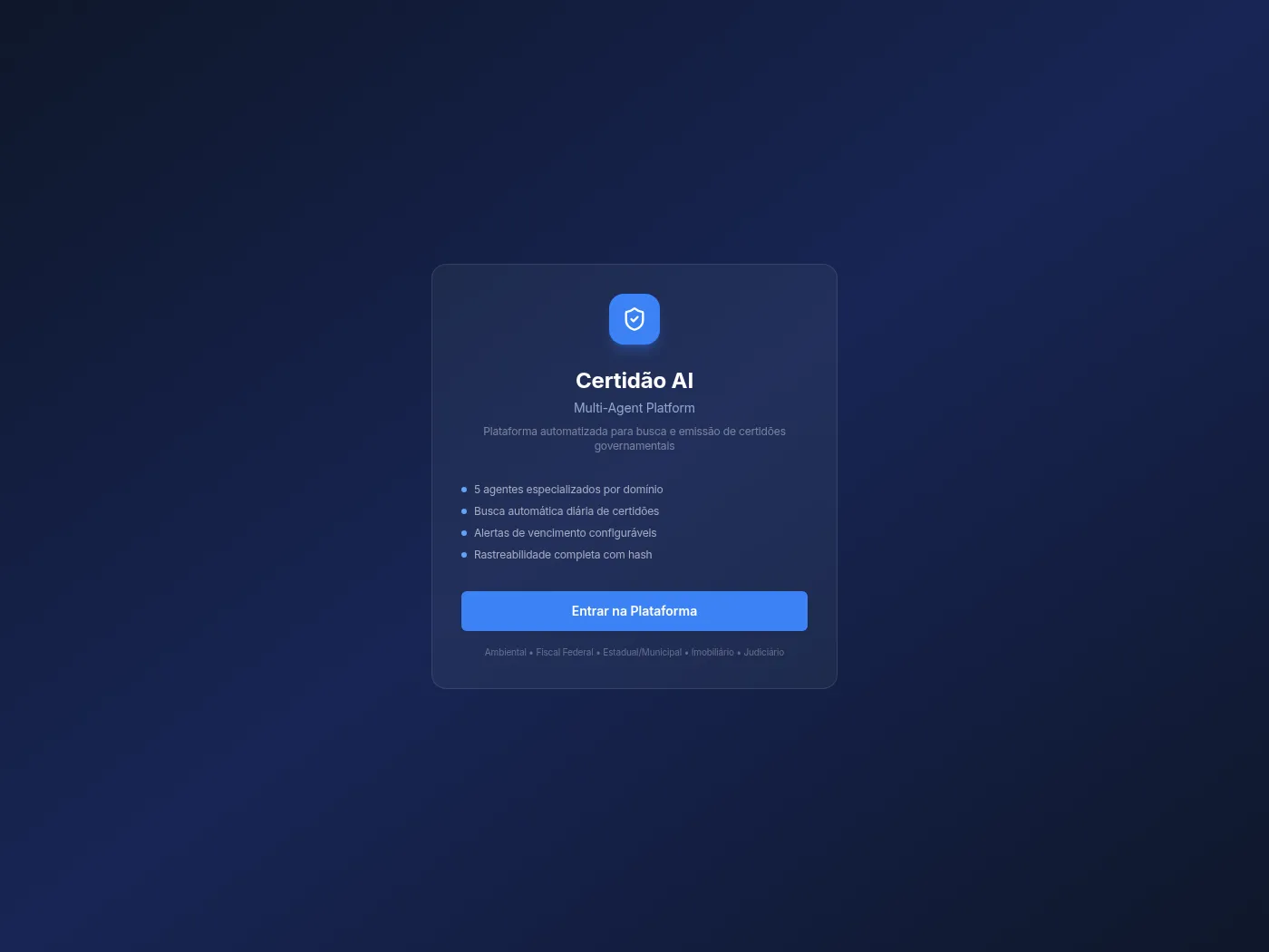 Certidão AI Multi-Agent