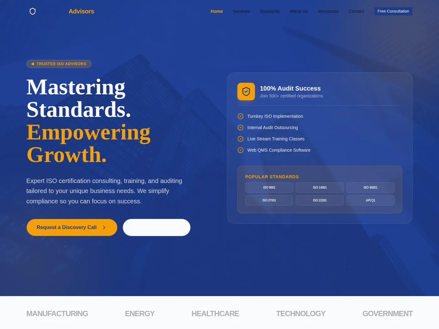 CertifyCX Advisors Site