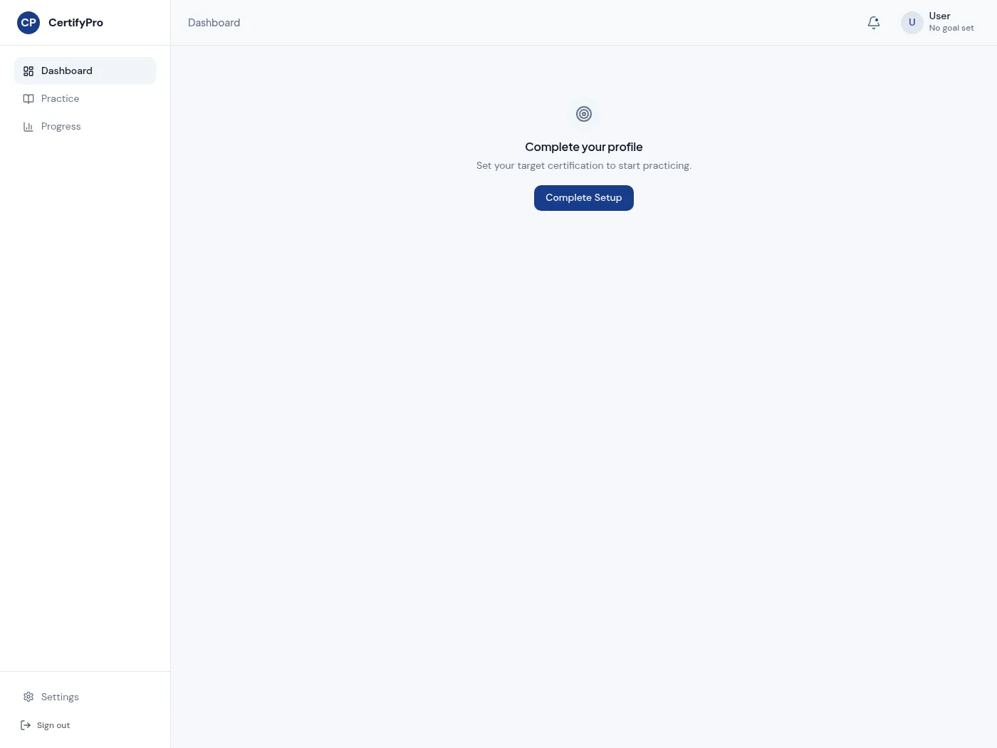 CertifyPro Prep App