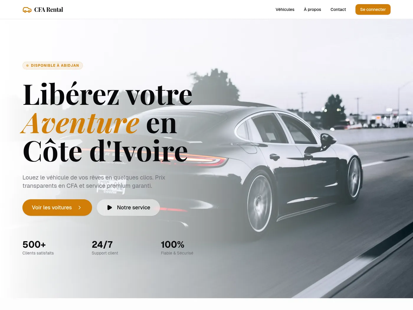 CFA Car Rental Hub