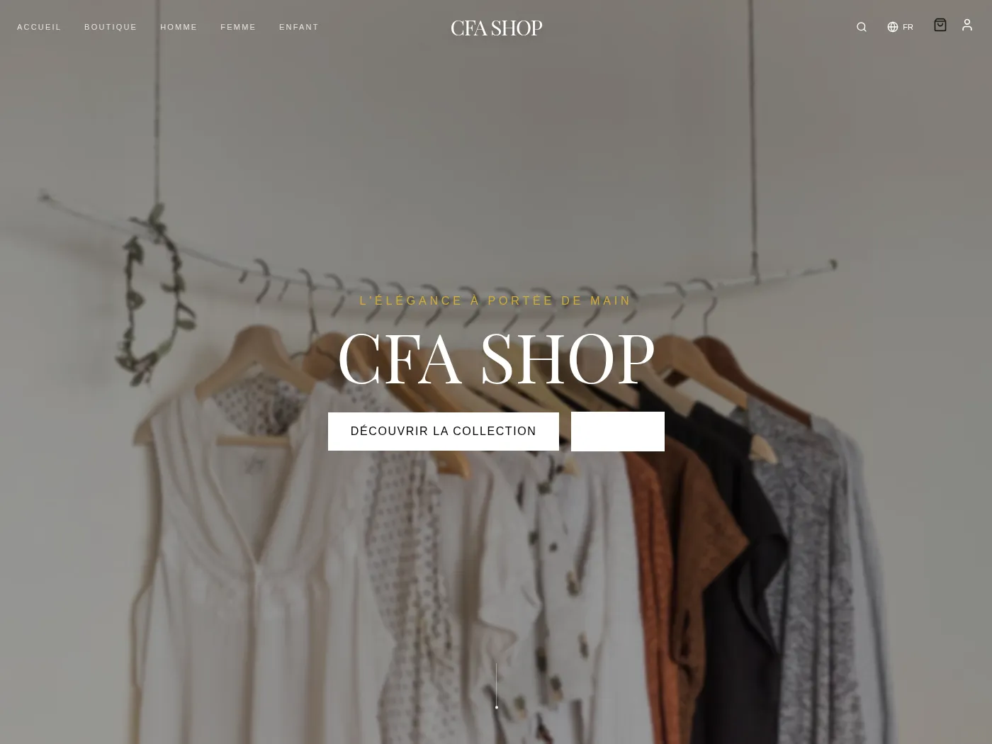CFA SHOP E-Commerce