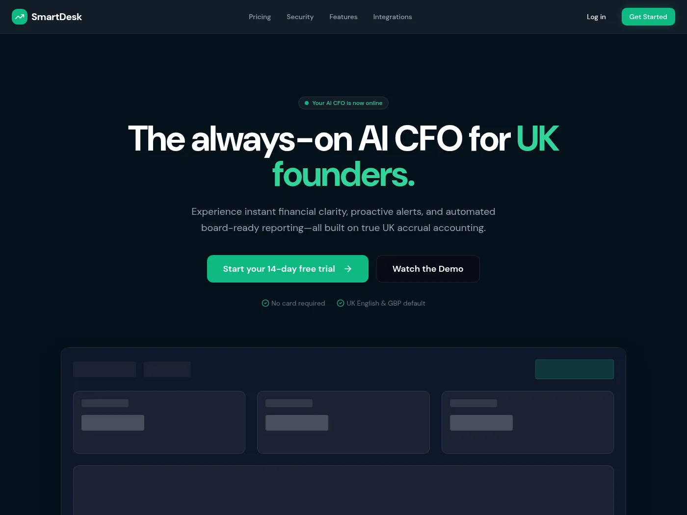 CFO SmartDesk