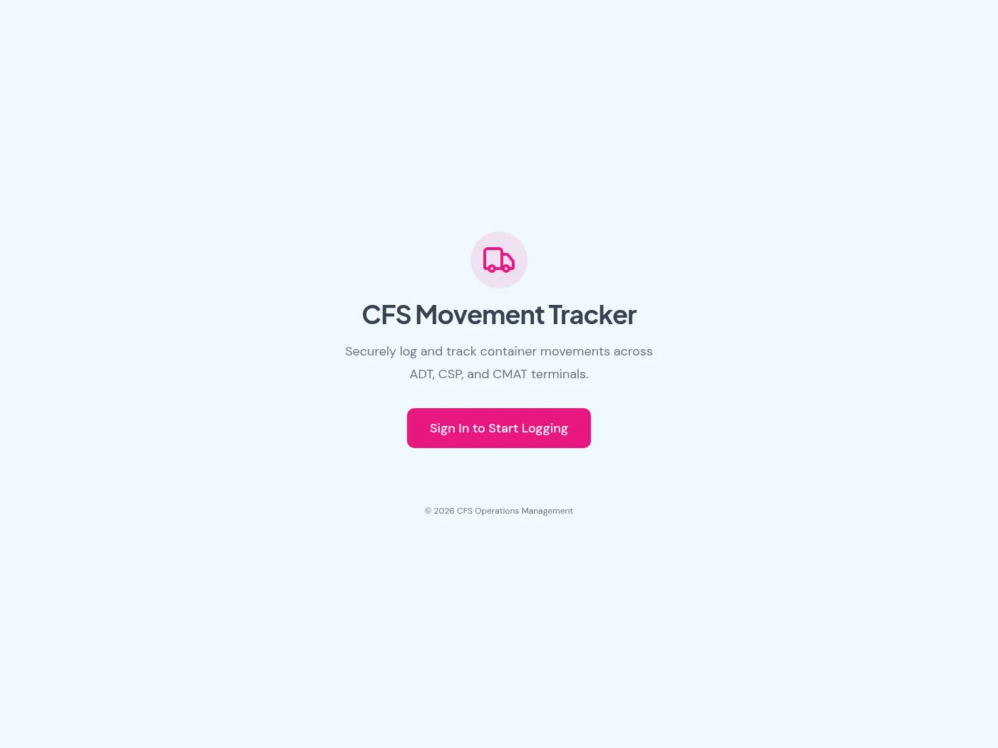 CFS Movement Tracker