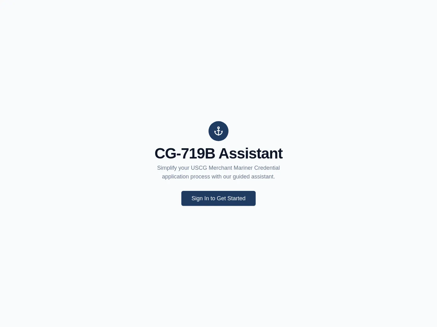 CG-719B Assistant