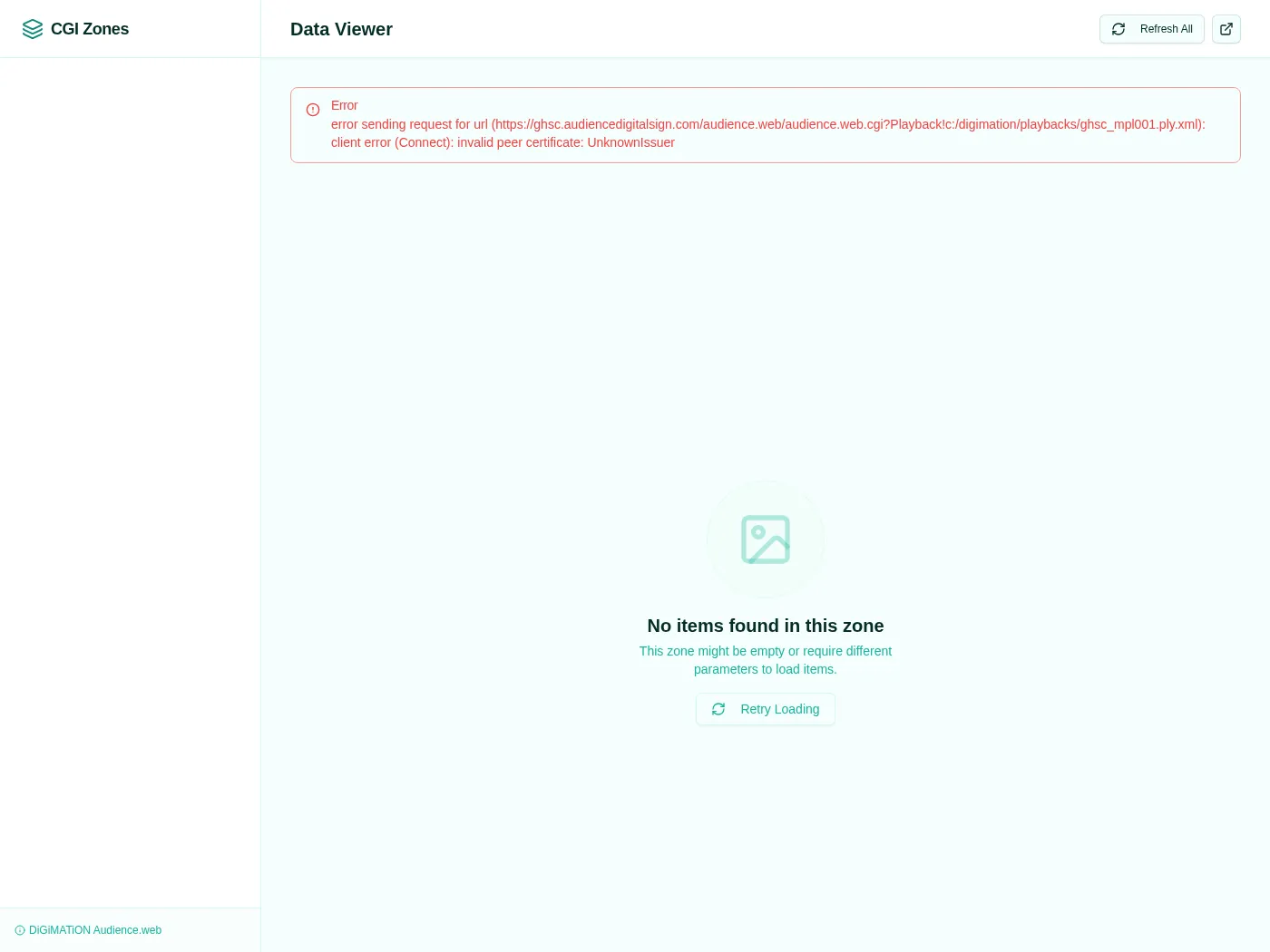 CGI XML Data Viewer