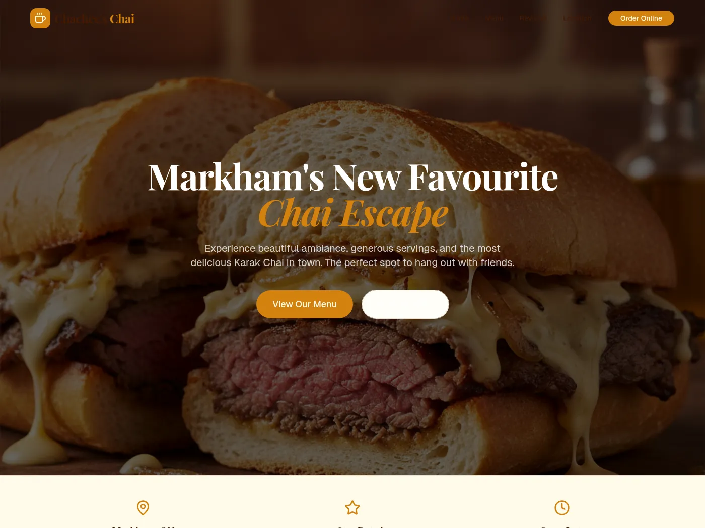 Chachee's Chai Cafe Web