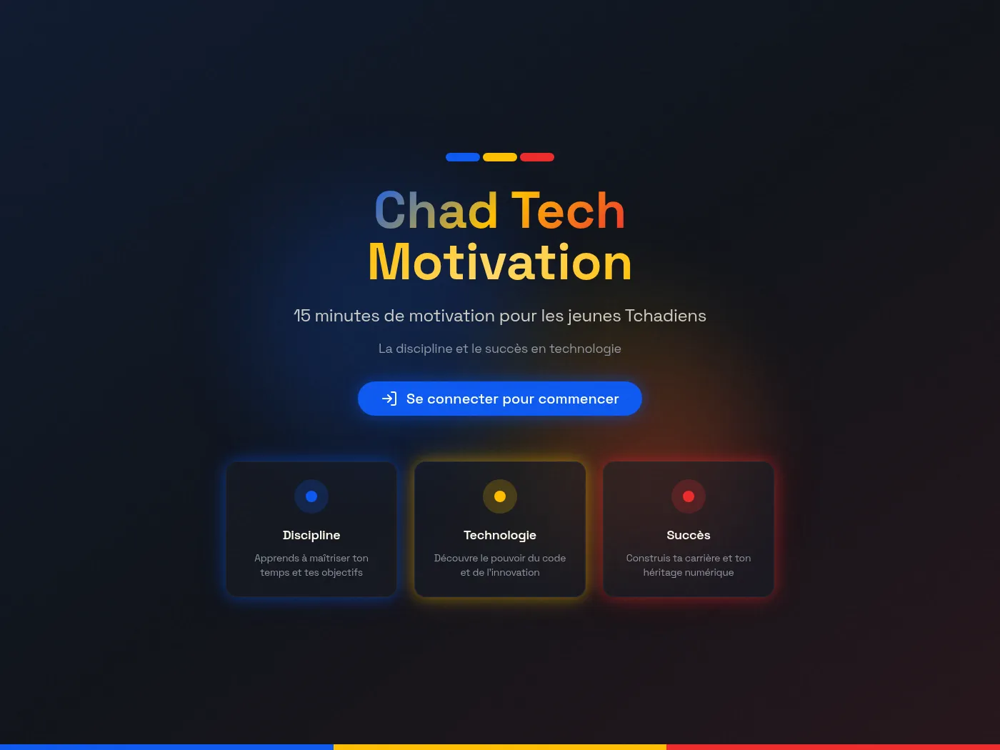 Chad Tech Motivation Video