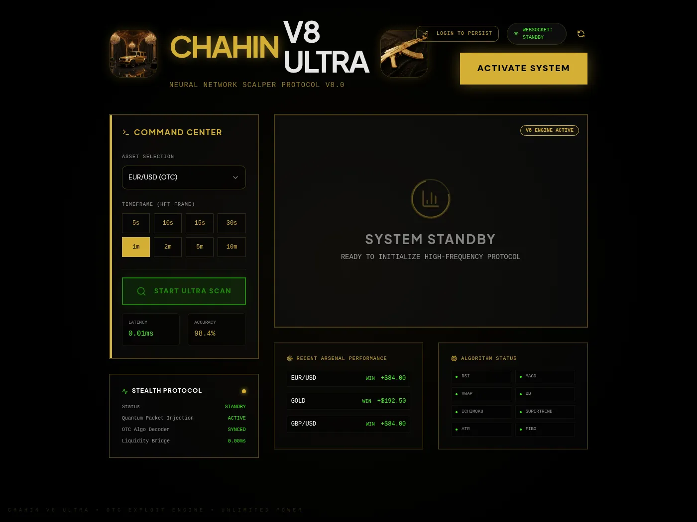 CHAHIN V8 Ultra Bot