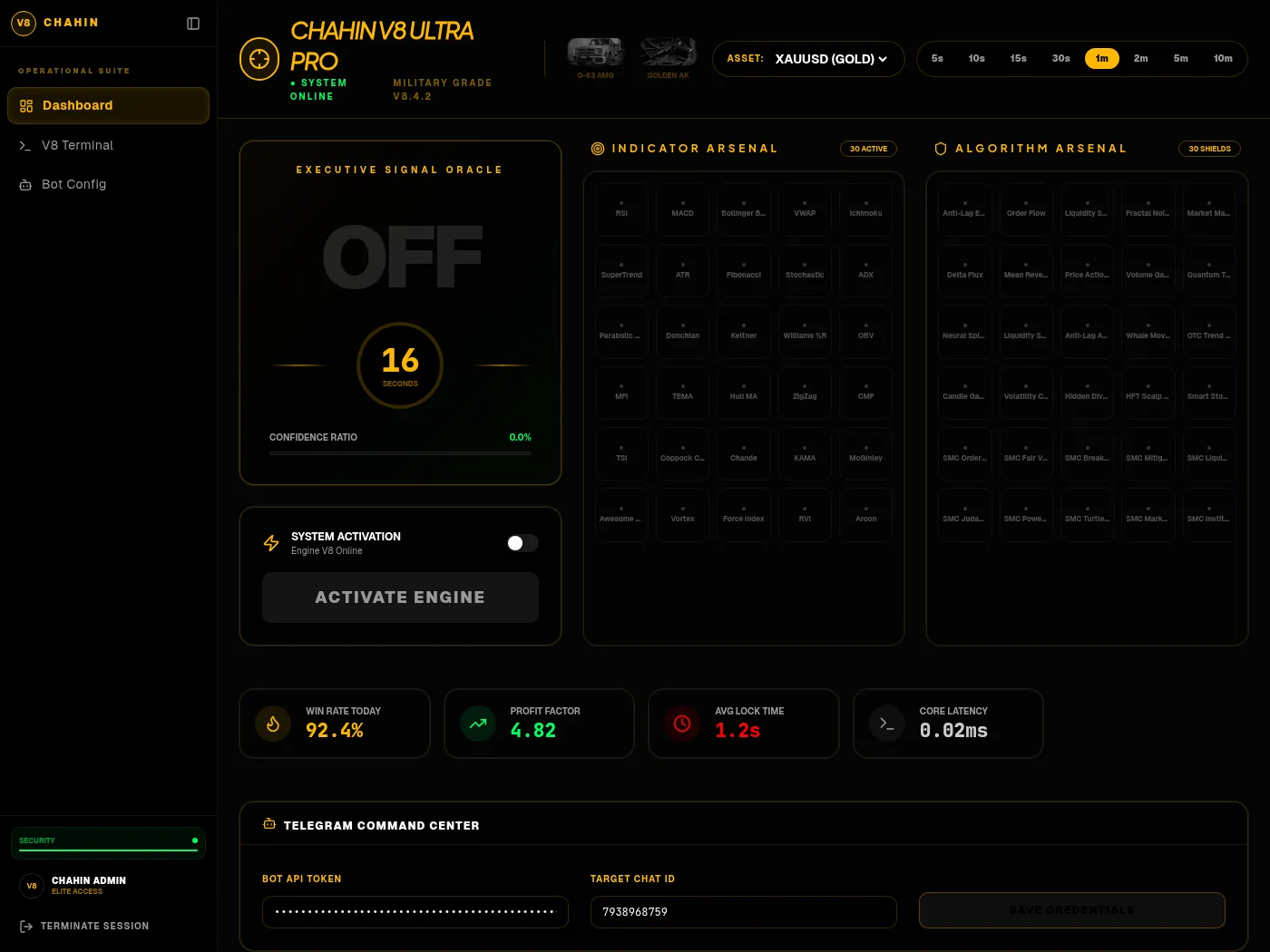 CHAHIN V8 Ultra Pro