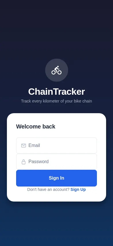 ChainTracker iOS