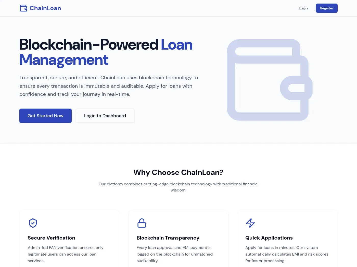 ChainLoan Manager