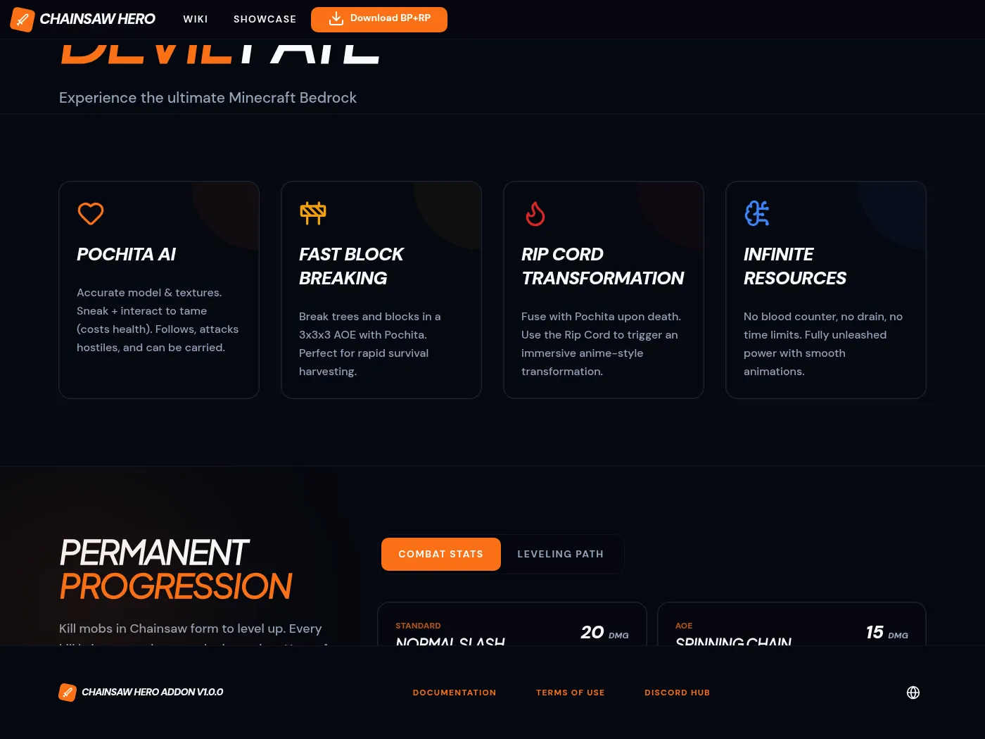 Chainsaw Hero Addon