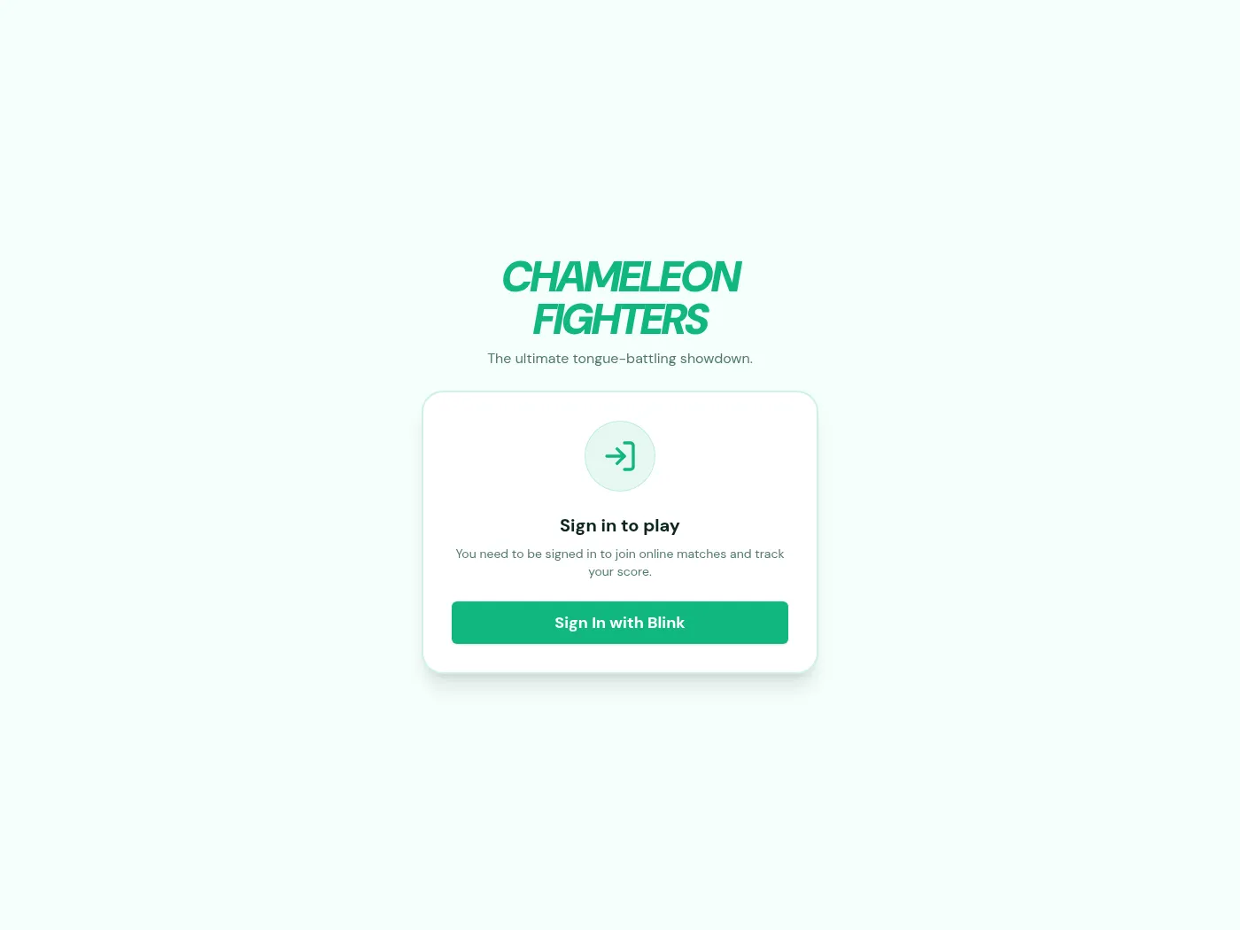 Chameleon Fighters